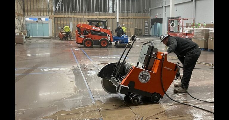 Concrete Slab Sawing Services in KC and Tulsa
